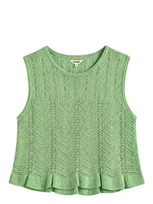 OMNES Omnes Jayde Open-Knit Sleeveless Top