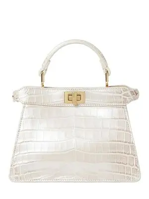Fendi Peekaboo Iseeu Petite Bag - Grey
