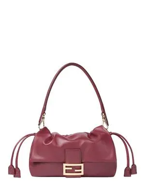 Fendi Fendi Baguette Soft Medium Bag Red