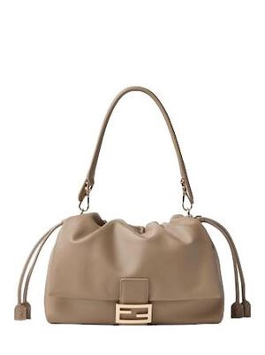 Fendi Baguette Soft Large Bag - Beige