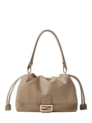 Fendi Baguette Soft Large Bag - Beige