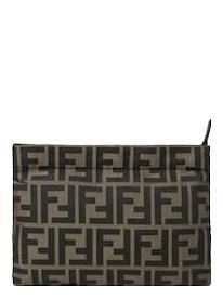 Fendi Flat Toiletry Case Micro - Brown