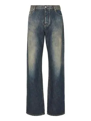 Fendi Long Jeans - Blue