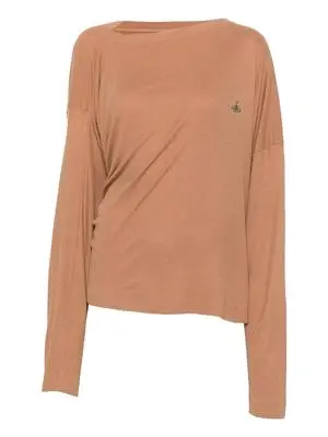 VIVIENNE WESTWOOD Hebe Long Sleeve Top - Brown