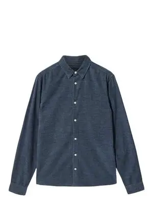 ALLSAINTS Organic Cotton Lorella Shirt - Blue