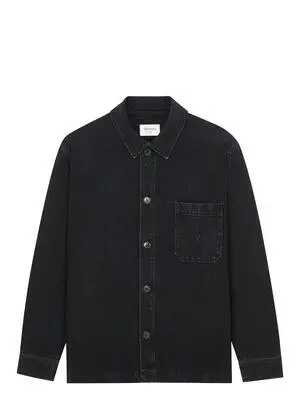 SAINT LAURENT Cotton Cassandre Overshirt