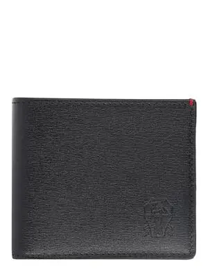 Brunello Cucinelli Smooth Calfskin Wallet - Black