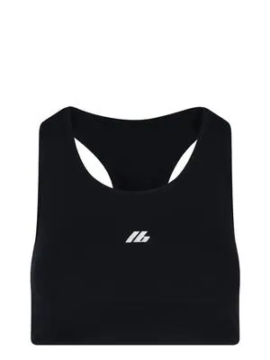 Balenciaga Sculpted Seamless Stretch Tank Top - Black