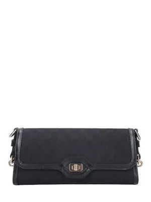 Gucci Calfskin Shoulder Bag - Black