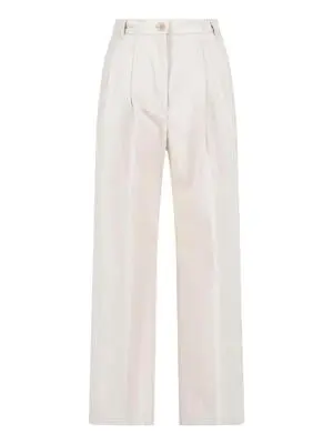 Aspesi 100% Cotton Trousers - Cream