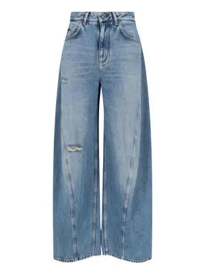 Dolce & Gabbana 100% Cotton Denim Jeans - Blue