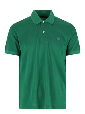 Lacoste 100% Silk Polo Shirt - Green