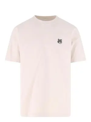 Maison Kitsuné 100% Cotton T-shirt - Beige