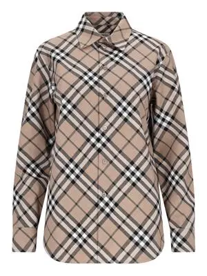 BURBERRY BURBERRY Plaid Button-Up Shirt