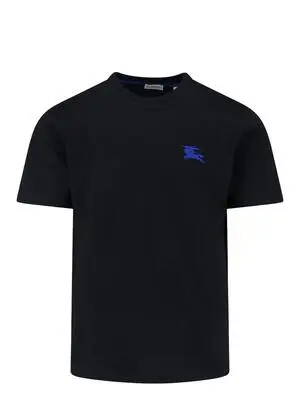 Burberry Logo Graphic T-shirt - Black