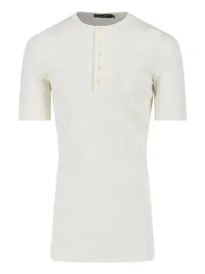Dolce & Gabbana Lightweight 100% Cotton T-shirt - White