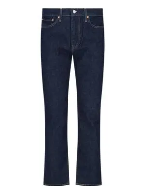 LEVI'S STRAUSS Levi's Straight Leg Dark Wash Stretch Jeans - Blue