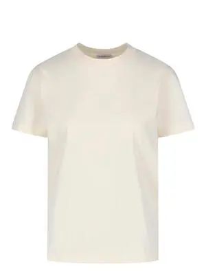Moncler Lightweight Cotton Polo Shirt - White