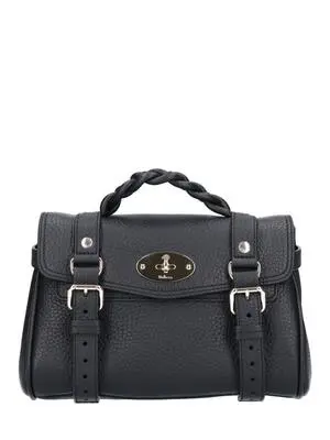Mulberry Woven Leather Tote Bag - Black