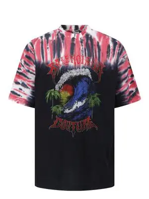 Balenciaga Stretch Cotton T-shirt - Black