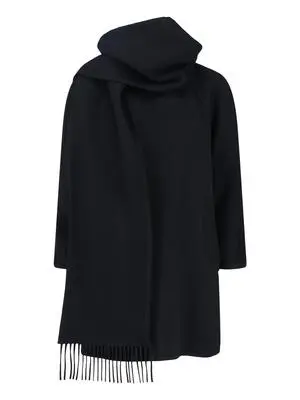 Balenciaga 100% Cashmere Jacket - Black