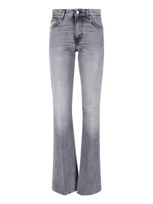 HAIKURE HAIKURE Black Wash Flared Jeans