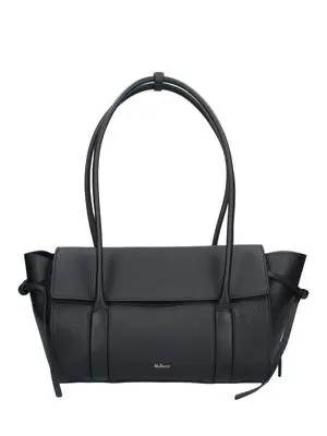 Mulberry Bovine Leather Bag With Top Handles - Black