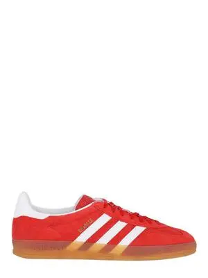 Adidas Leather Low Top Sneakers - Orange