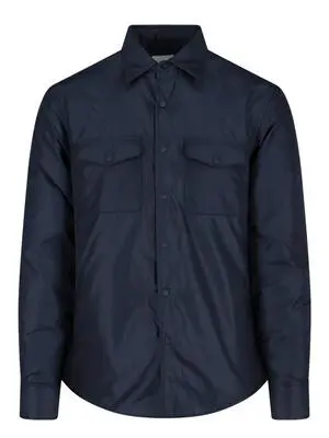 Aspesi Polyamide Utility Jacket - Blue