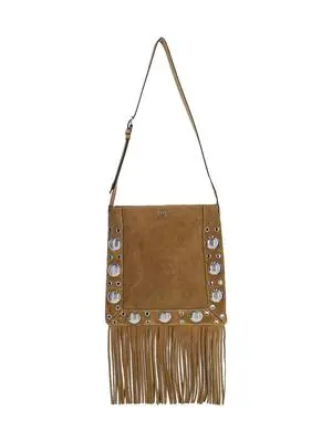 Valentino Garavani Small Calf Leather Shoulder Bag - Beige