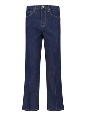 Khaite 100% Cotton Denim Jeans - Blue