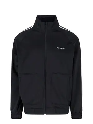 Carhartt Work In Progress Zip Track Jacket - Black