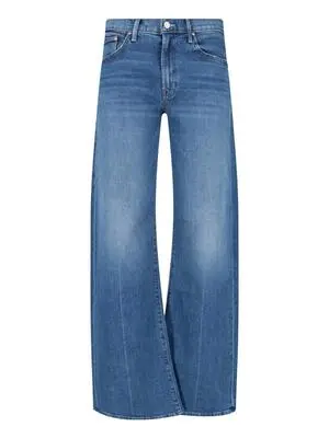 MOTHER Stretch Denim Jeans - Blue