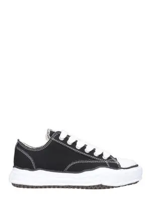 Mihara Yasuhiro Lace Up Sneakers - Black