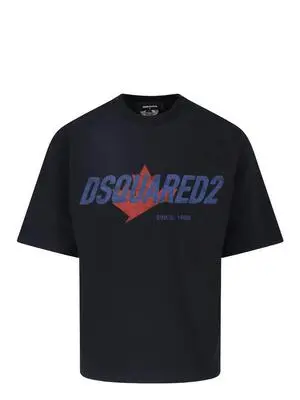 Dsquared2 100% Cotton T-shirt - Black