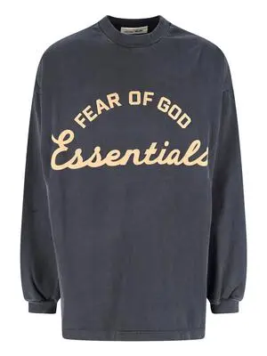 Fear Of God Inspired 100% Cotton T-shirt For - Grey