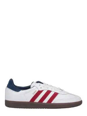 Adidas Samba" 100% Leather Sneakers - White