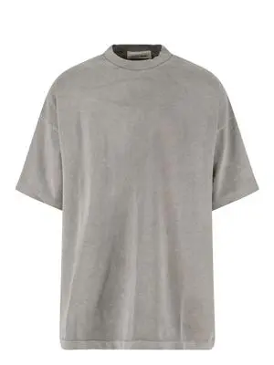 Fear Of God Everyday Cotton Logo T-shirt For - Grey