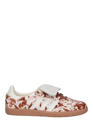 Adidas Leather Lace-up Sneakers - White