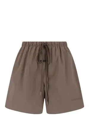 Fear Of God Tapered Polyester Trousers - Brown