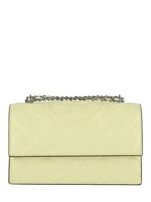 Tory Burch TORY BURCH Goat Leather Mini Crossbody Bag Yellow
