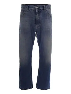 MAISON MARGIELA Straight-leg Faded Jeans - Blue