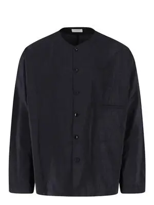 LEMAIRE Silk-blend Shirt For - Black
