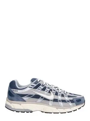 Nike NIKE P-6000 Lace-Up Fabric Sneakers Blue