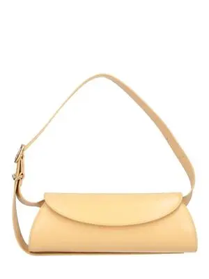 JIL SANDER Leather Shoulder Bag - Yellow