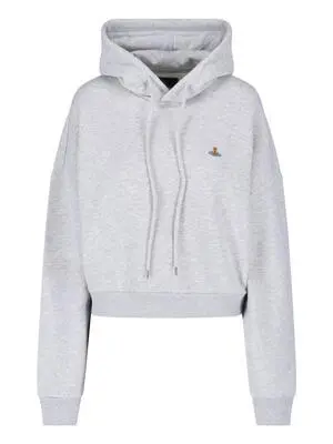 VIVIENNE WESTWOOD Cotton Hoodie - Grey