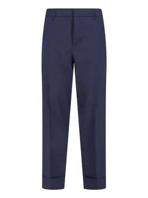 CRUNA Tailored Tapered Trousers - Blue