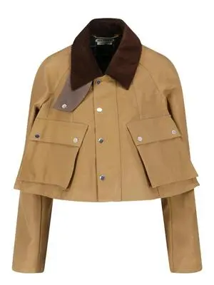 JW Anderson Cotton Utility Jacket - Brown