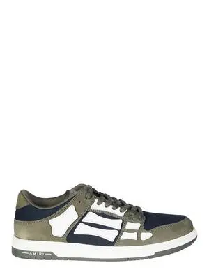AMIRI AMIRI Skel Top Low-Top Leather Sneakers
