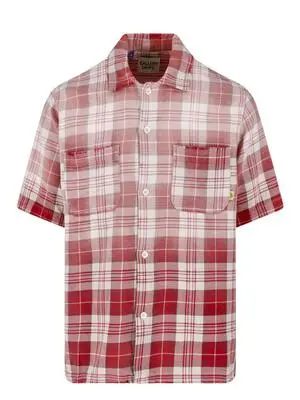 GALLERY DEPT. Plaid Cotton Shirt - Red